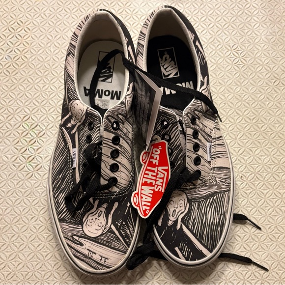 Vans | Shoes | Vans X Moma Edvard Munch The Scream Black White | Poshmark